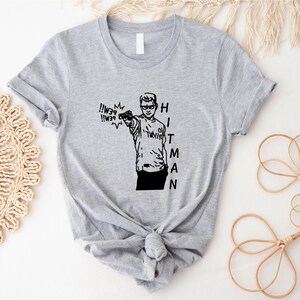 Paris 2024 Olymics Shirt, Turkish Hitman Yusuf Dikec T-shirt, Silver ...
