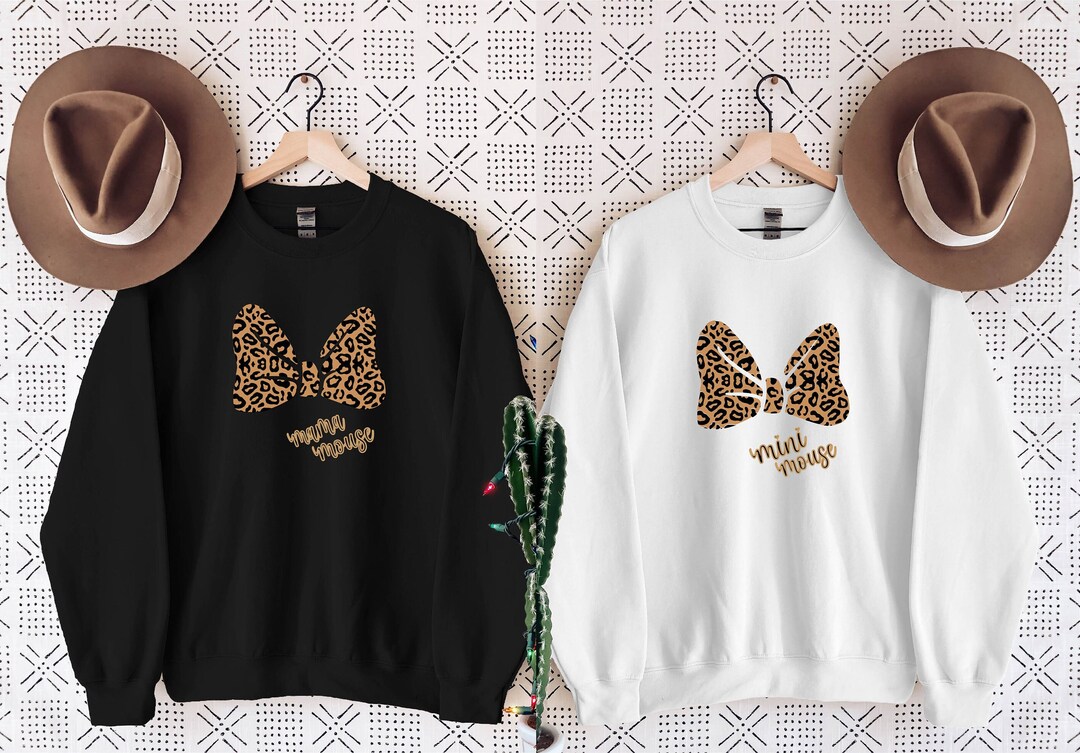 Mickey Mama and Her Mini Sweatshirt, Mother's Day Gift, Disney Mom and ...