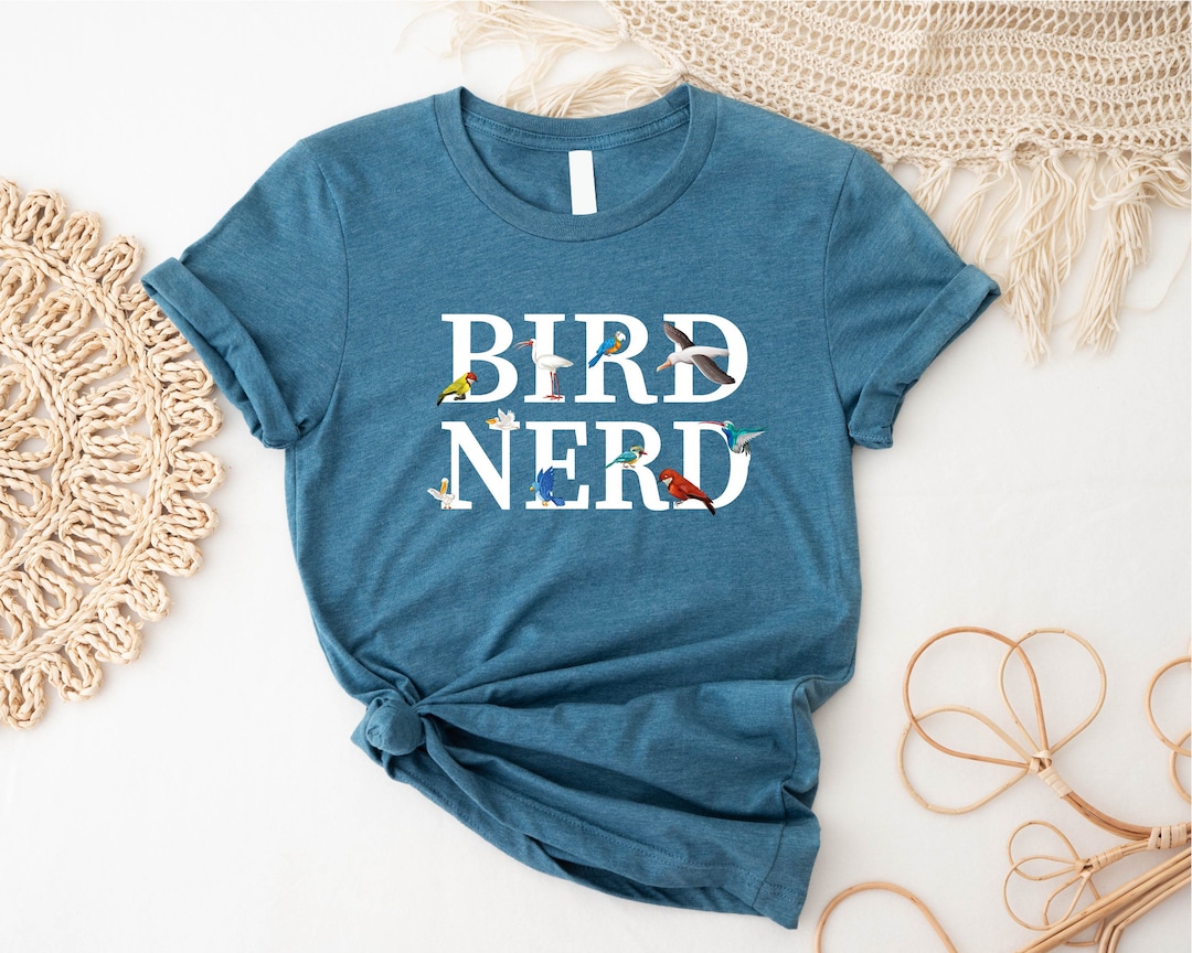 Bird Nerd T-shirt: Funny Bird Watcher Unisex Tee - Etsy