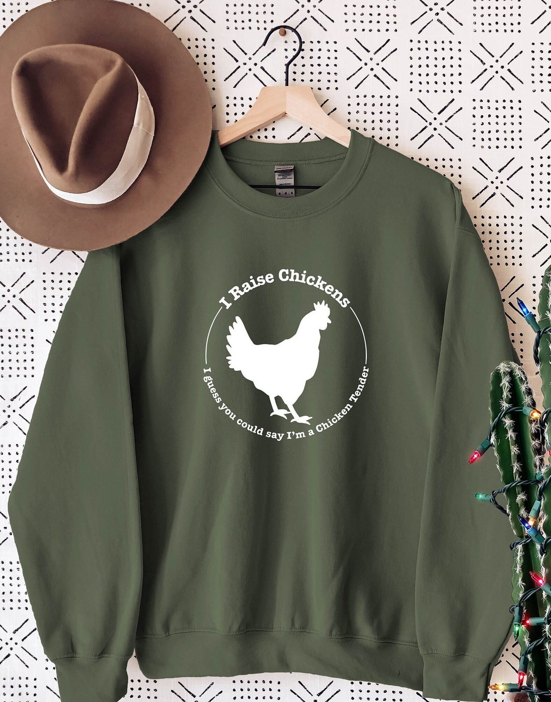 Chicken Tender Sweatshirt: Funny Chicken Owner Sweater - Etsy