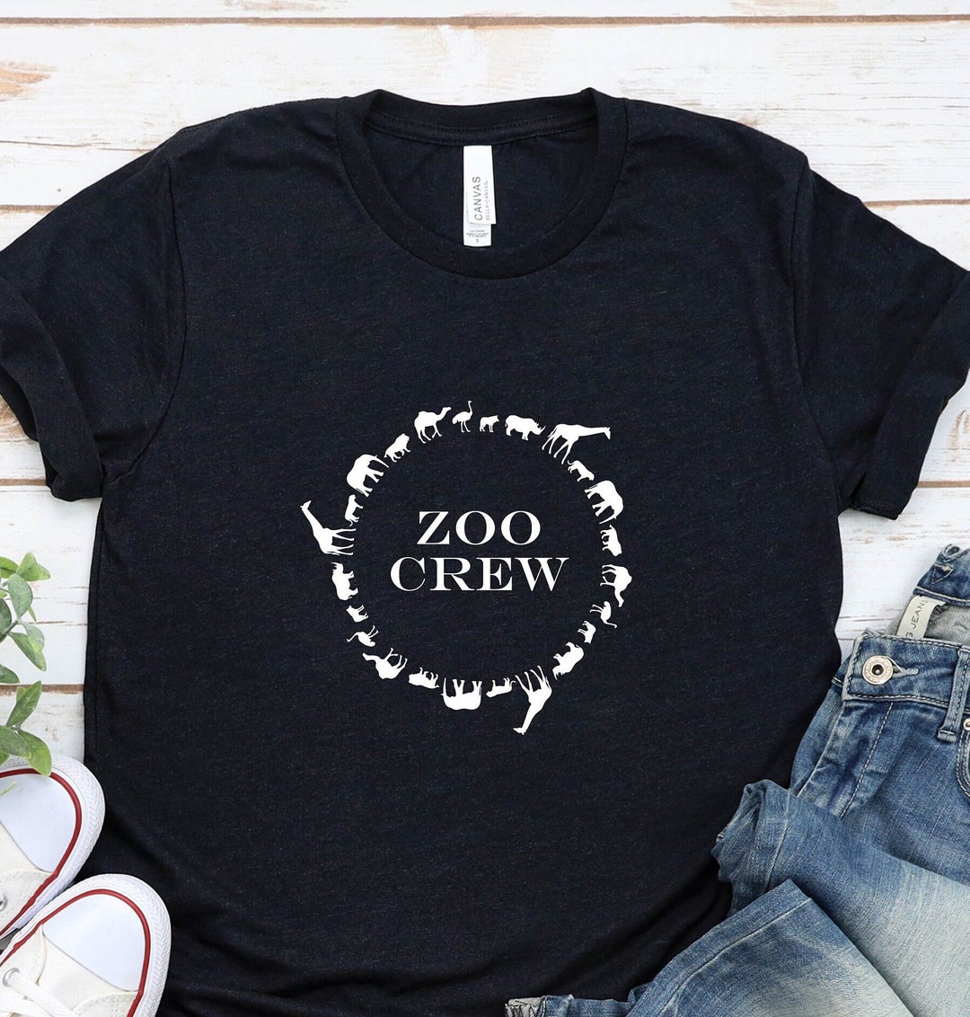 Zoo Crew Shirt: Animal Birthday Matching Family Outfits - Etsy