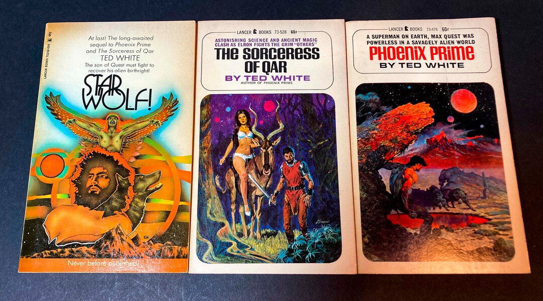 Complete Max Quest Qanar Series by Ted White, 3 Paperback Books - Etsy