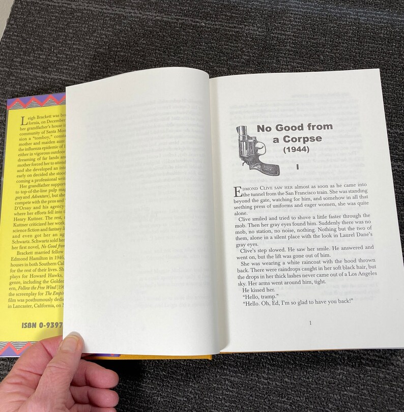 No Good Comes From a Corpse, Leigh Brackett, Mystery Hardcover Book DJ ...