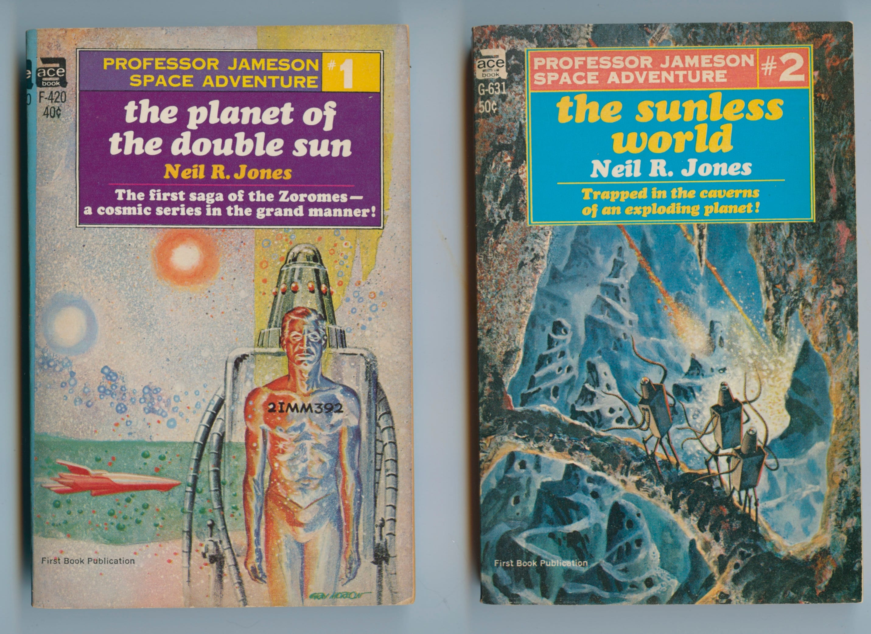 Complete Professor Jameson Space Adventure Series by Neil R. Jones, 5 ...