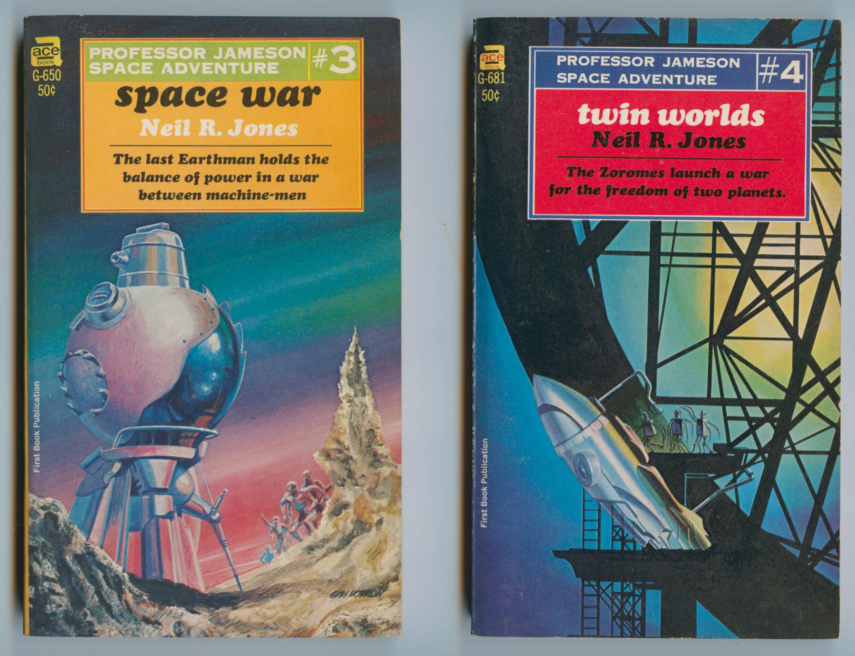 Complete Professor Jameson Space Adventure Series by Neil R. Jones, 5 ...