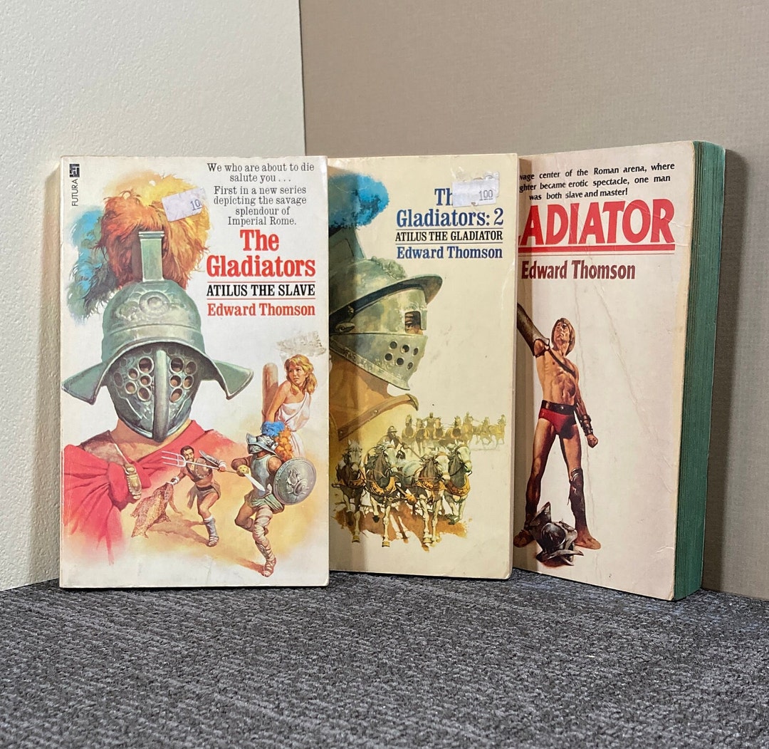 Complete Gladiator Series, Edward Thomson, 3 Paperback Books ...