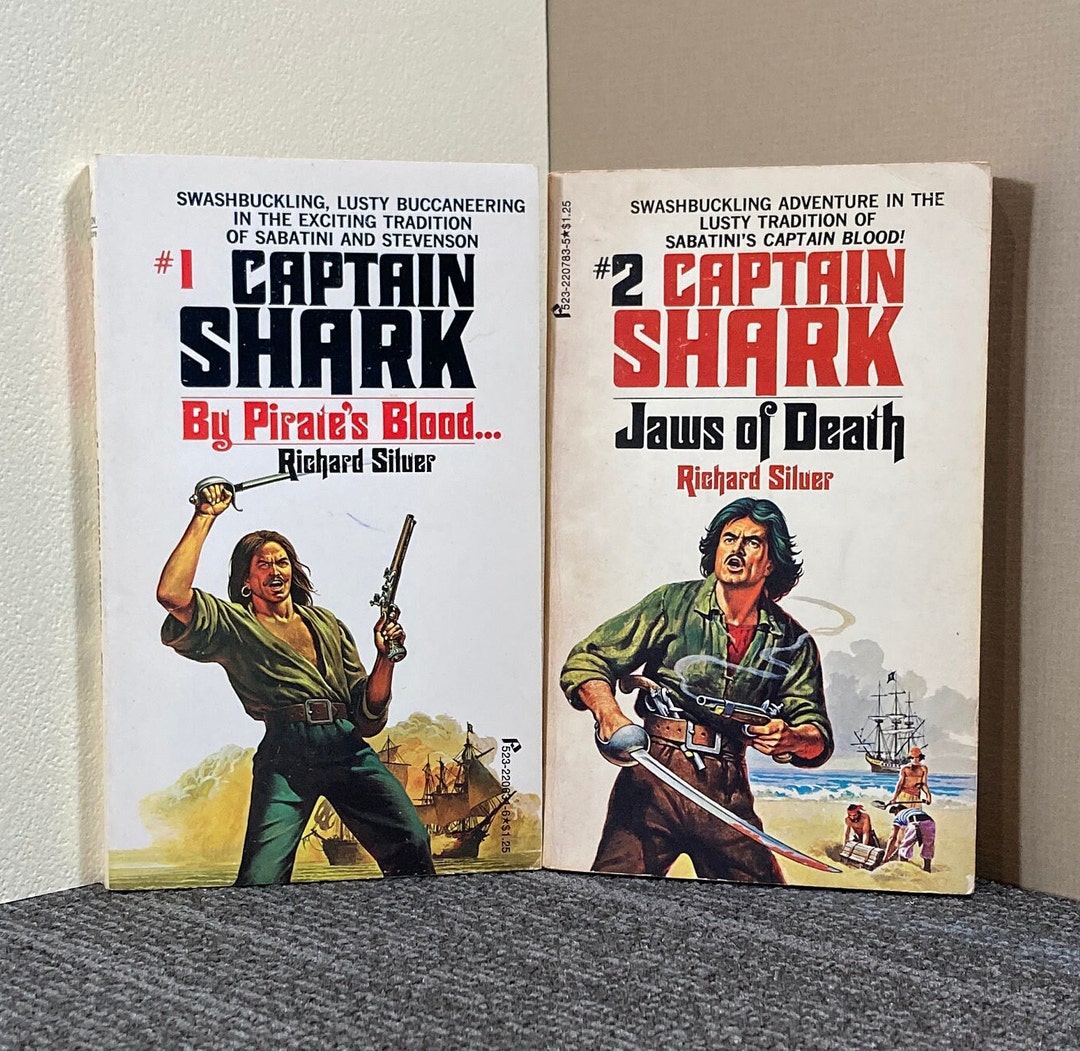 Complete Captain Shark Series, Richard Silver, 2 Paperback Books, by ...