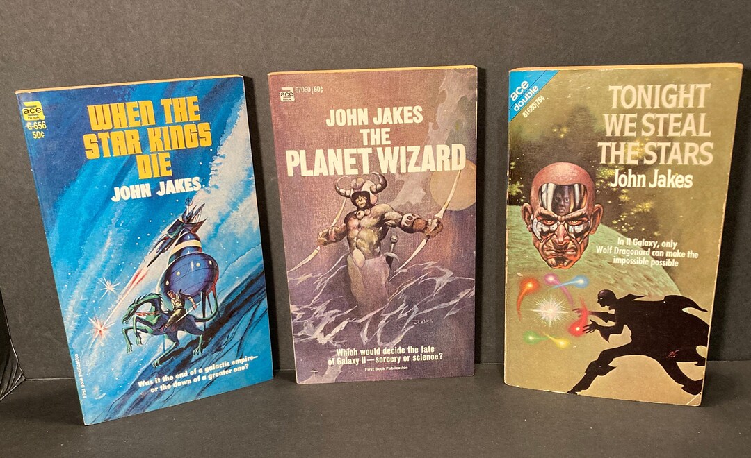 Complete 11 Galaxy Series by John Jakes, 3 Paperback Books, Science ...