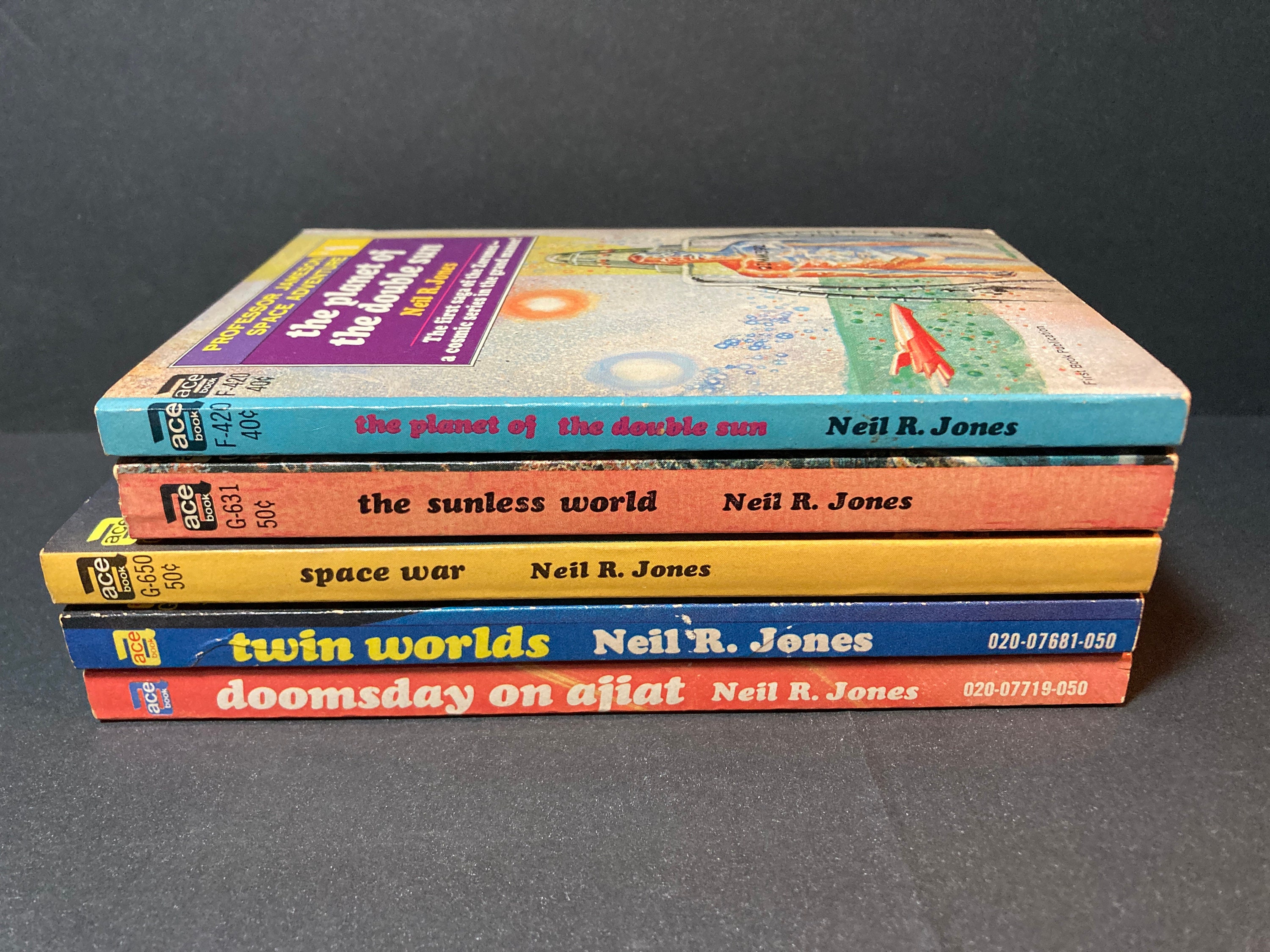 Complete Professor Jameson Space Adventure Series by Neil R. Jones, 5 ...