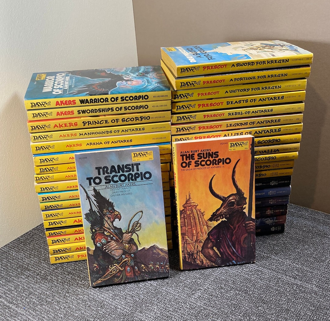 Complete Dray Prescott Series, Alan Burt Akers, 37 Paperback Books ...