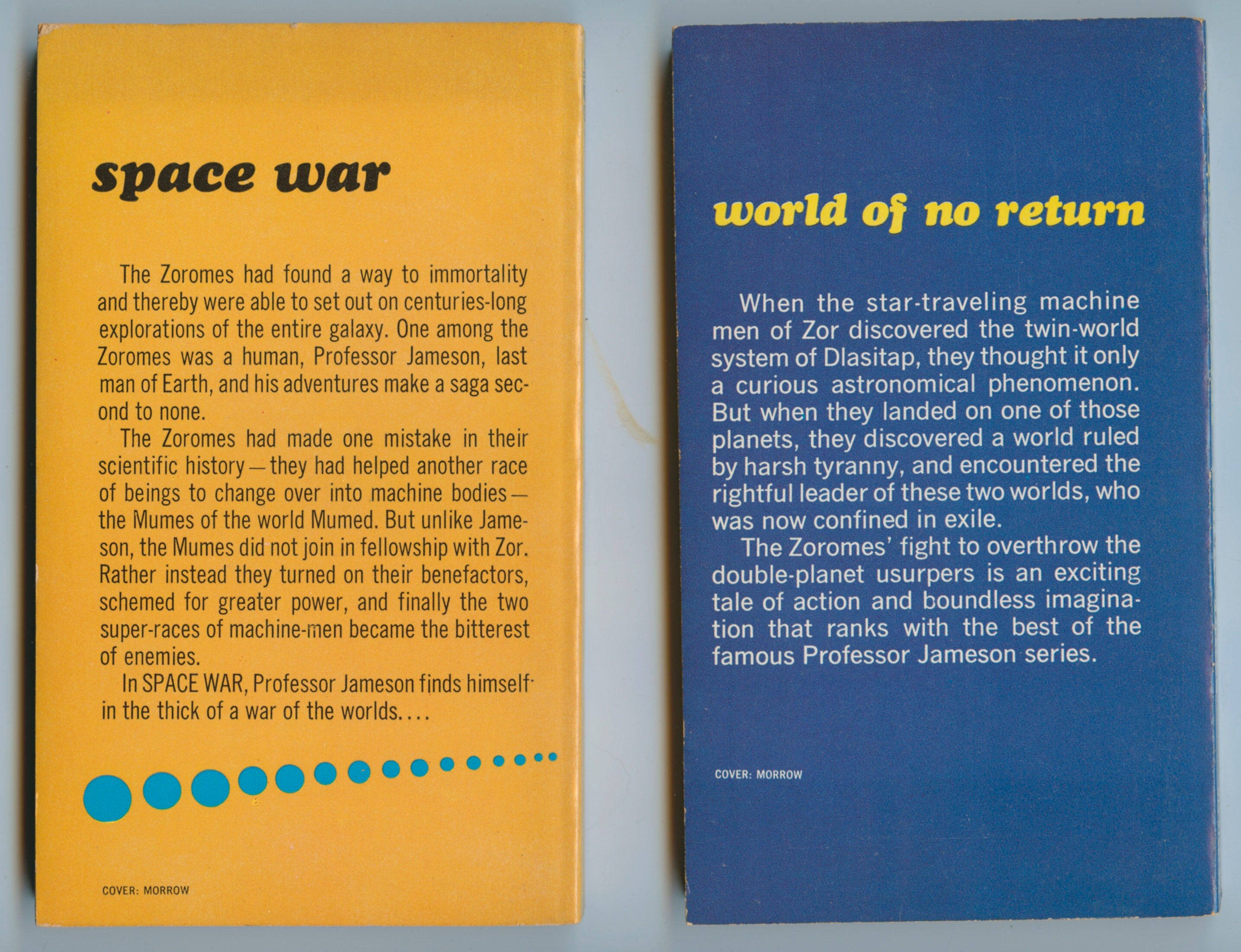 Complete Professor Jameson Space Adventure Series by Neil R. Jones, 5 ...