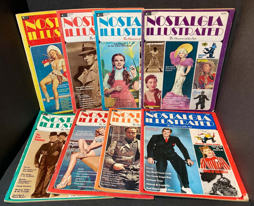 You Choose Nostalgia Illustrated, the Pleasures of the Past, Magazines ...
