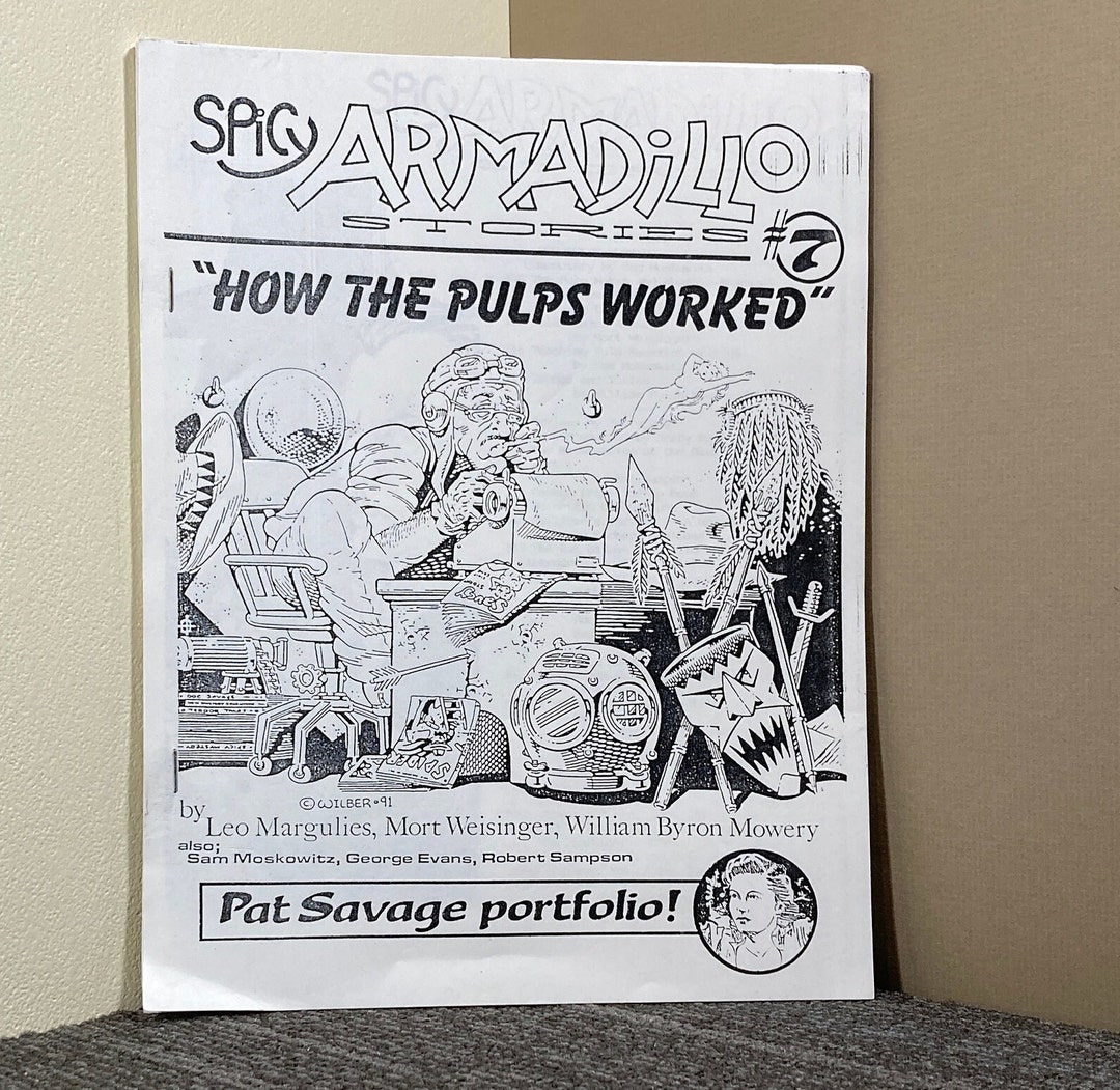 Spicy Armadillo Stories 7, Jerry Page Publisher Vol 1 No 7 1992, Pulp ...