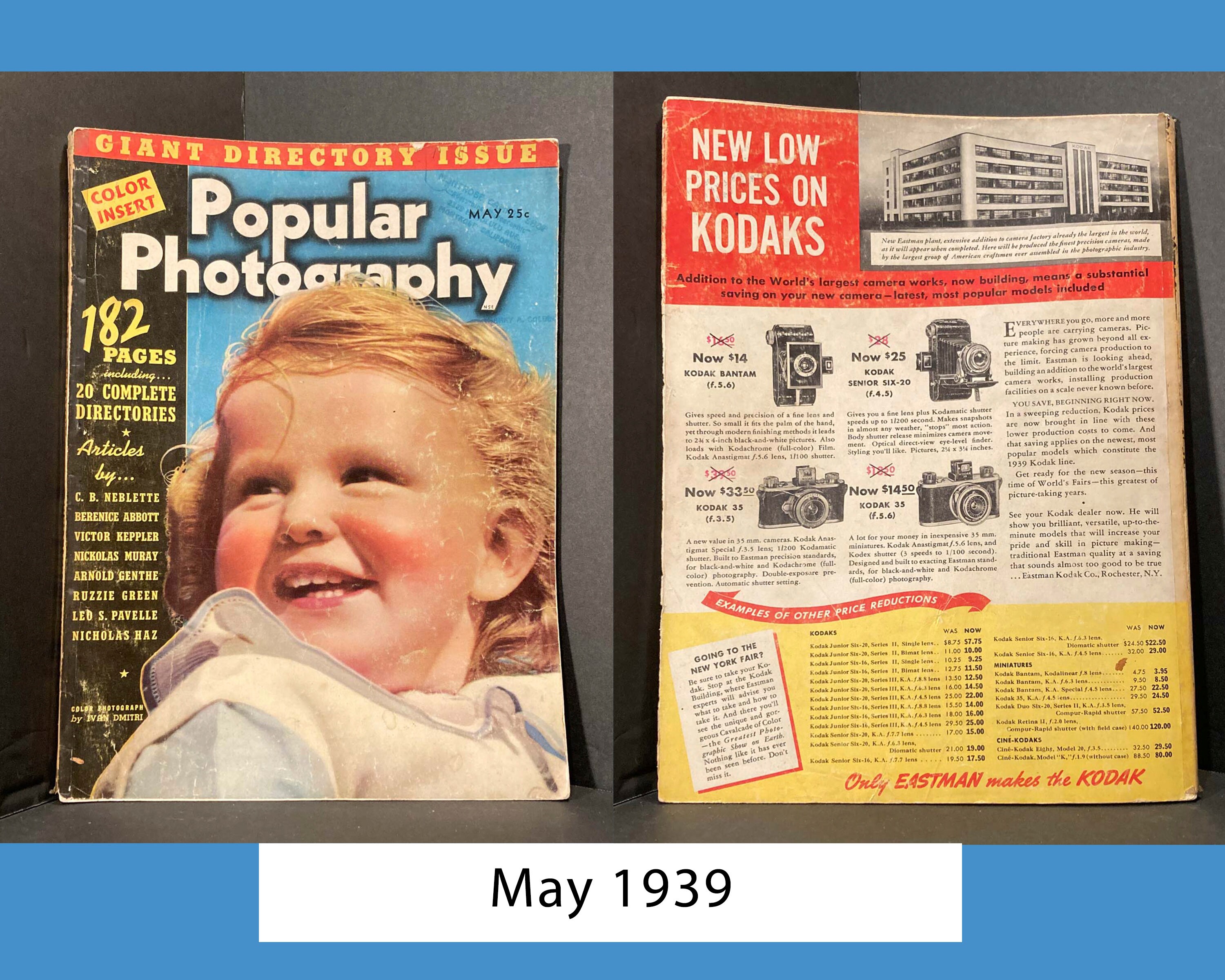 1930's-1940's Popular Photography Magazines Choose an - Etsy
