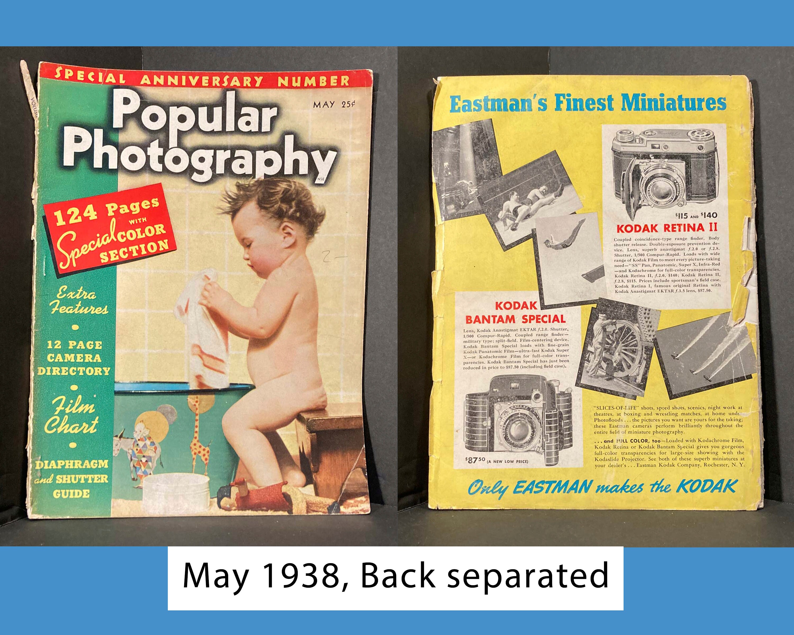 1930's-1940's Popular Photography Magazines, Choose an Issue ...