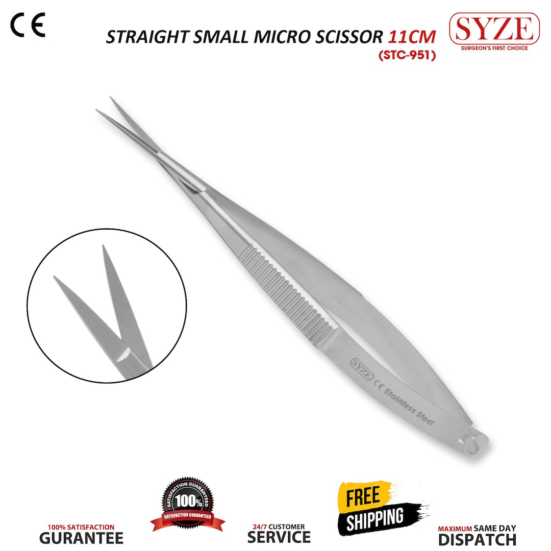 Micro Scissor Small 4.5 Inch Straight Surgical Instruments - Etsy