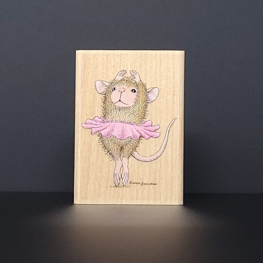 Stampabilities House Mouse Twinkle Toes amanda Rubber Stamp HMGR1013 ...