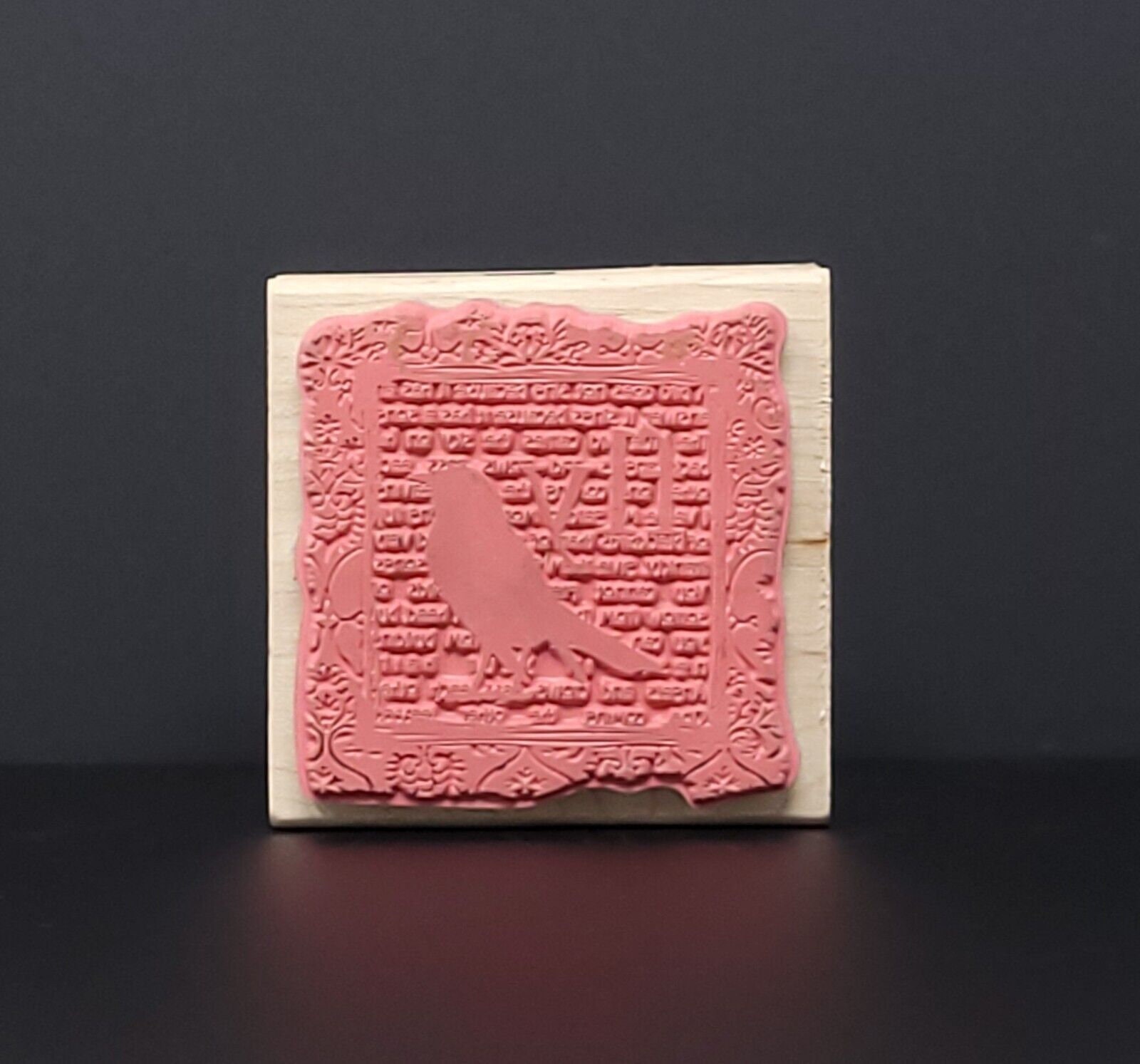 Hampton Art Diana Kovacs FLY Collage Rubber Stamp DF4955 Birds Mixed ...