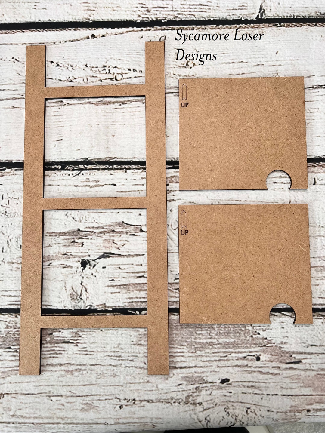 Double Insert Ladder/easel/interchangeable/leaning Sign/sign/tiered ...