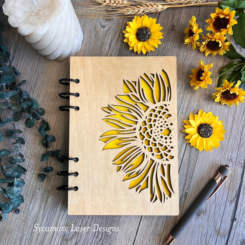 Wood Notebook - Etsy
