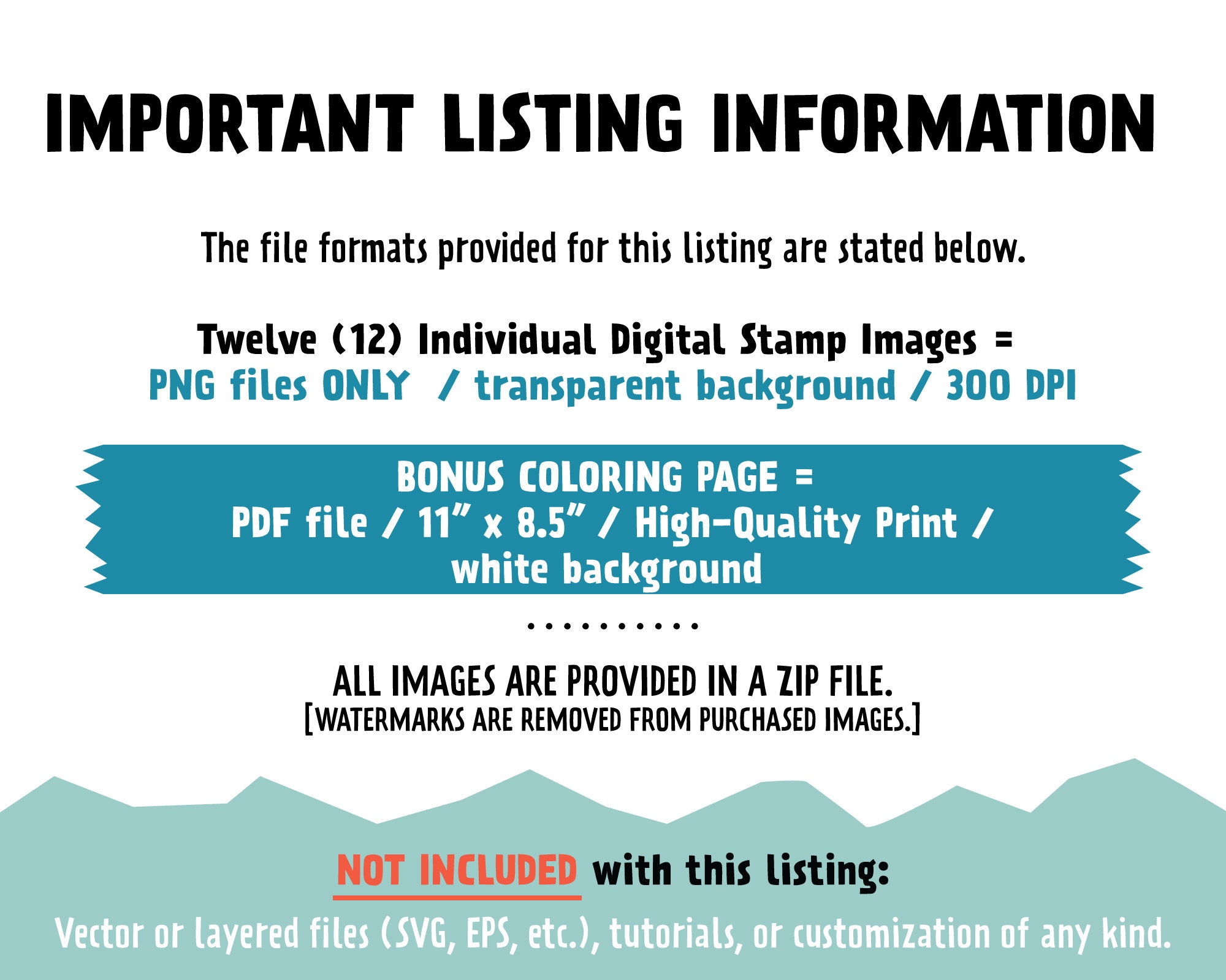 Bountiful Birthday Cake Digital Stamps, Cake and Cupcake Digital Stamp ...