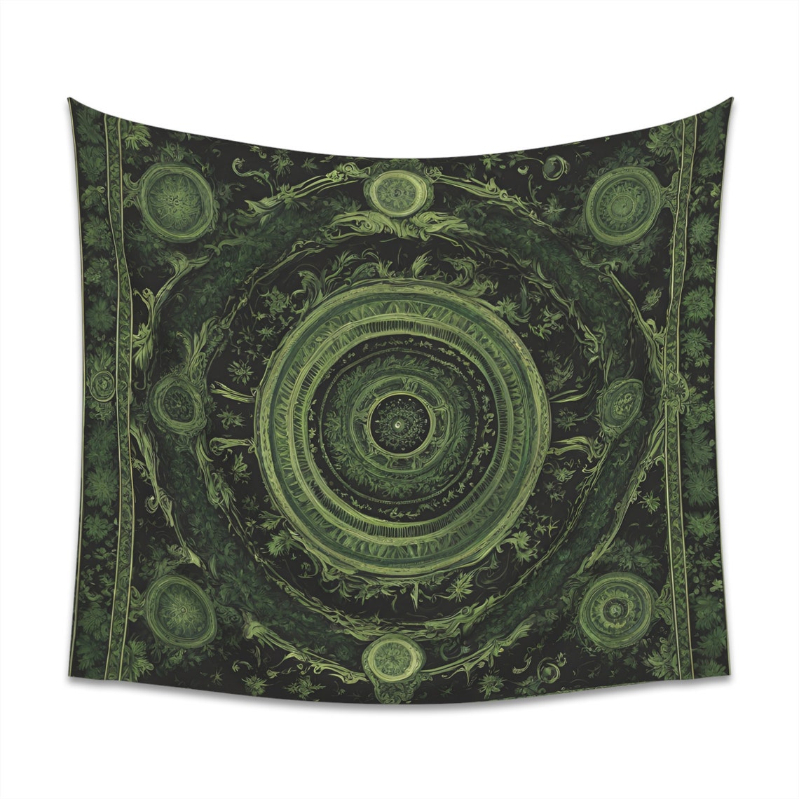 Green Tapestry - Etsy