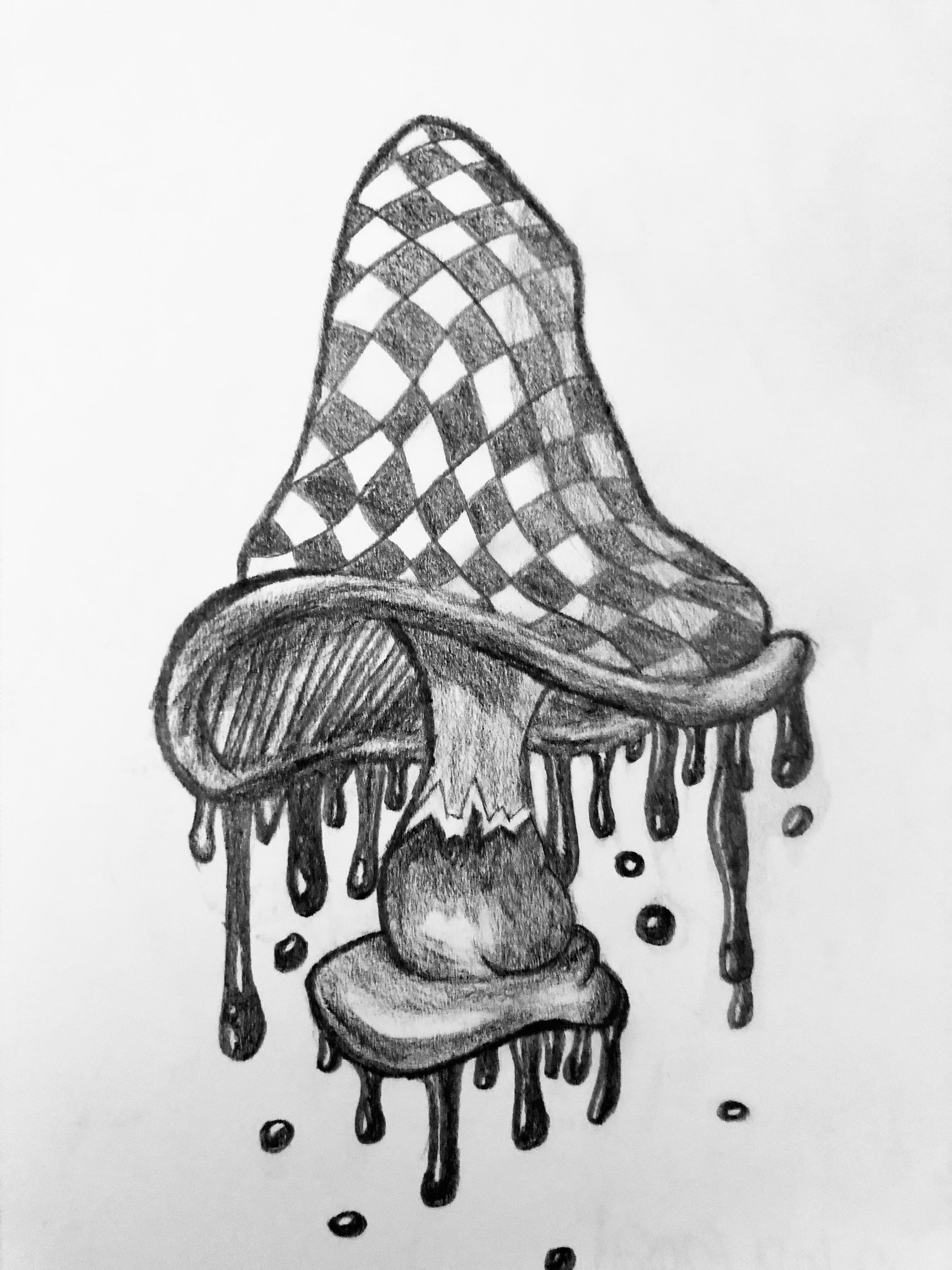 Trippy Shroom Drawing Ideas