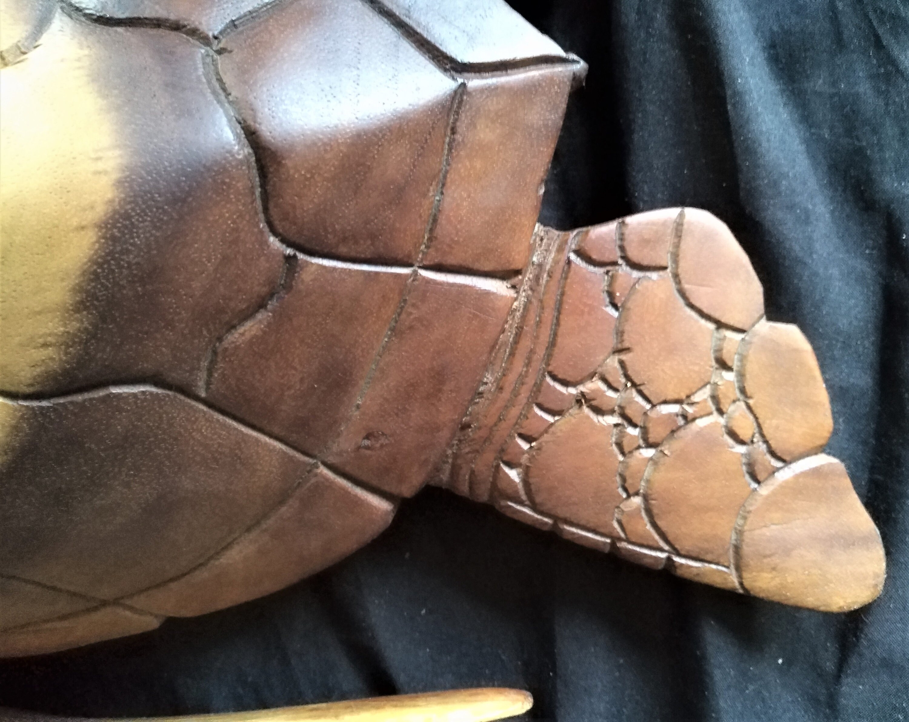 Wood Carving of a Turtle Made of Suar Wood in Ubud, Bali by Master Wood ...
