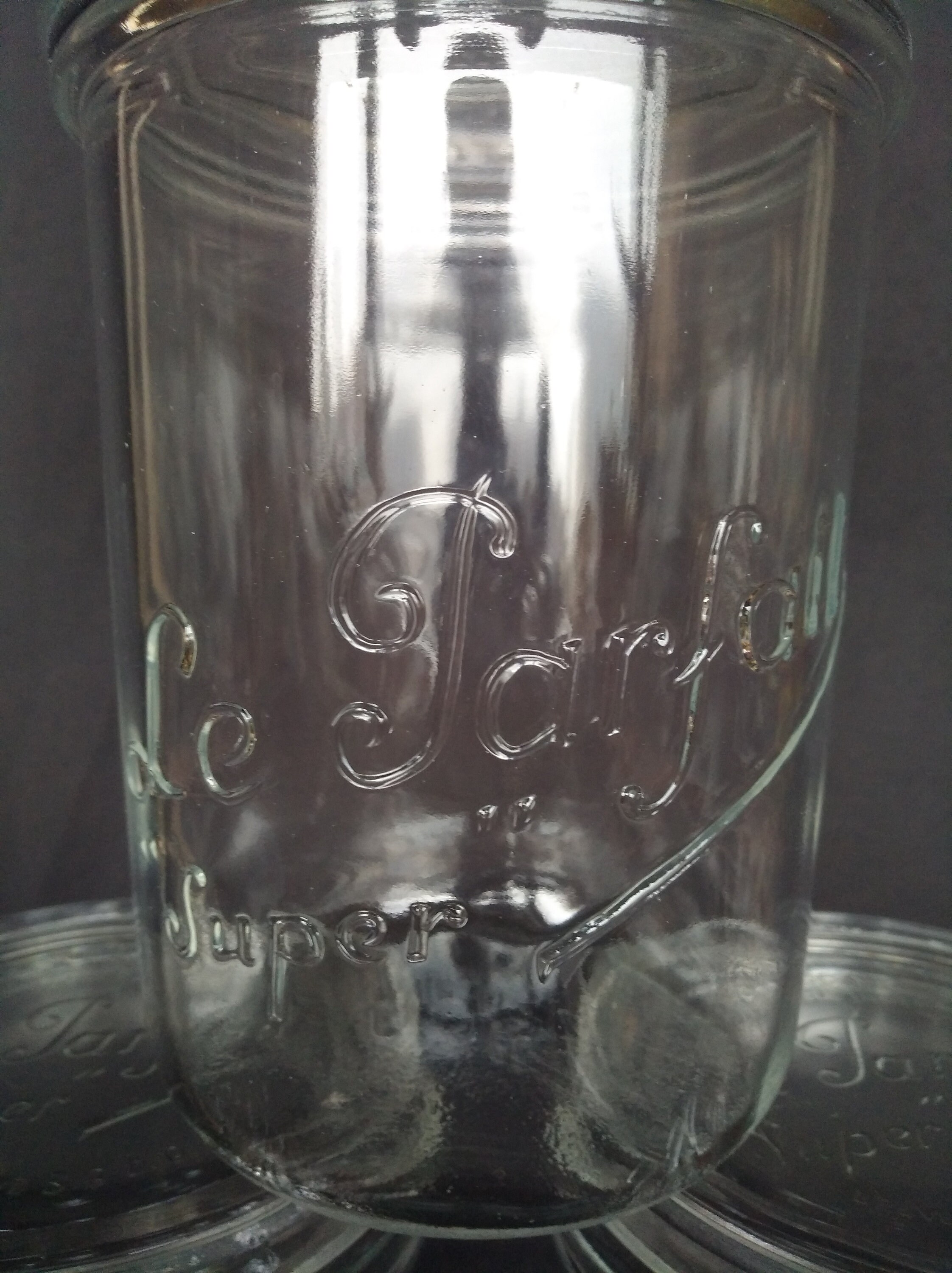 Le Parfait "super" Wire Clamp Jar 1 Liter, Storage Jar, Sterilization ...
