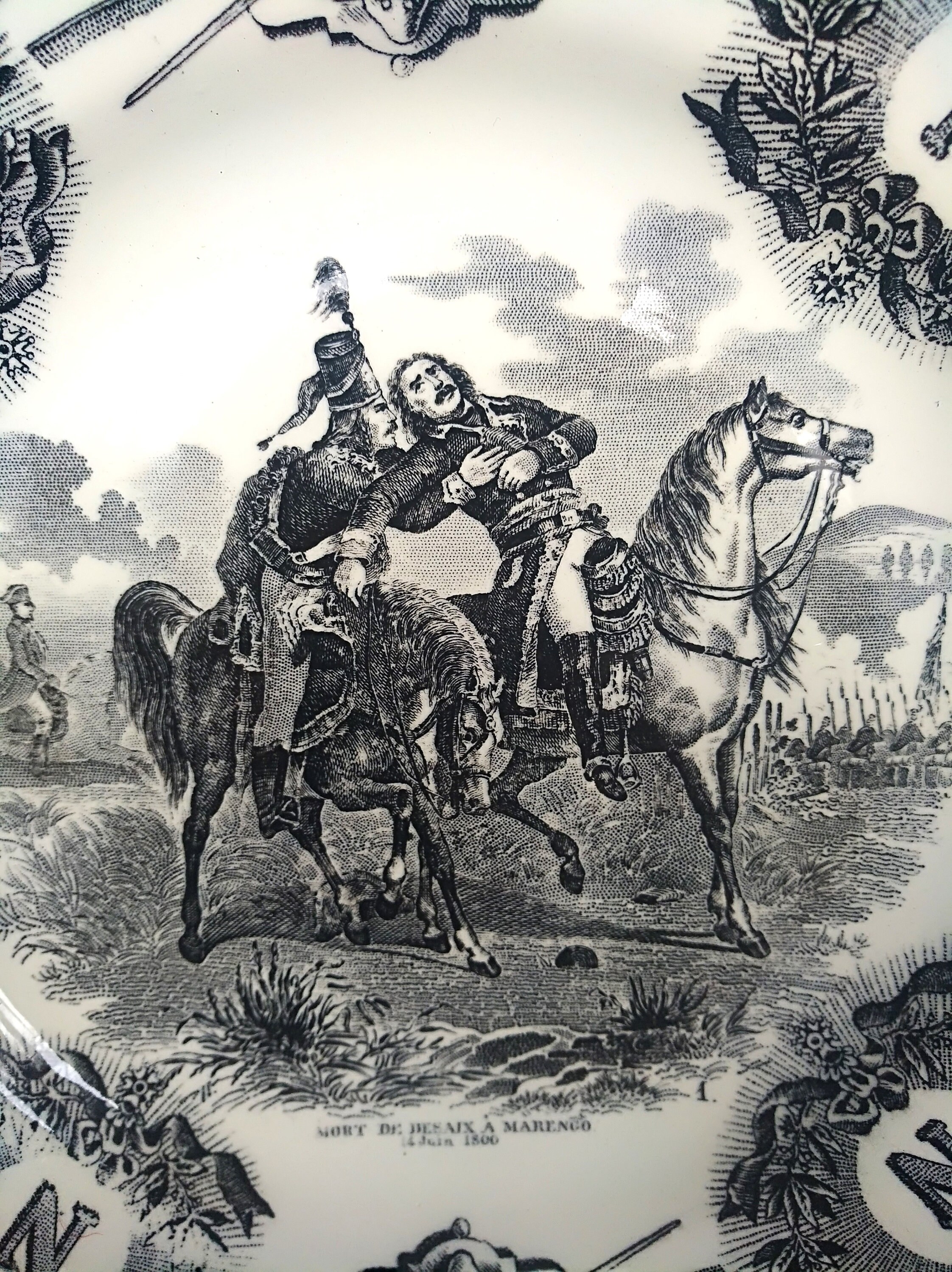 Set of Antique Napoleon Bonaparte Plates Combat De Benhout - Etsy