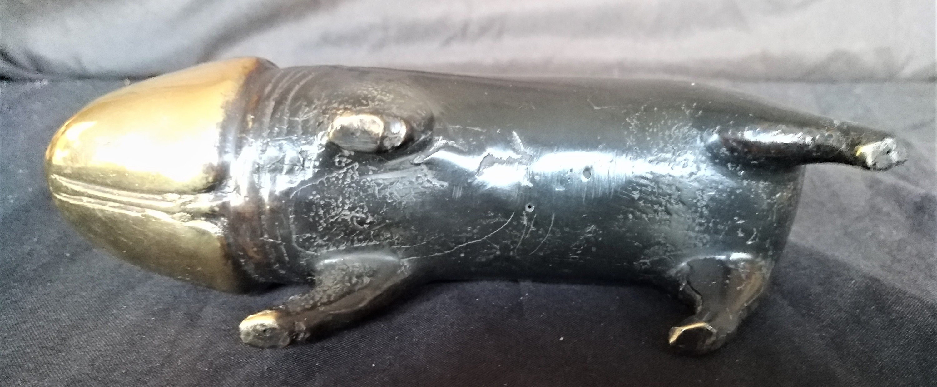 Bronze Penis Sculpture, Erotic Bronze Sculpture, Gold Penis Animal ...