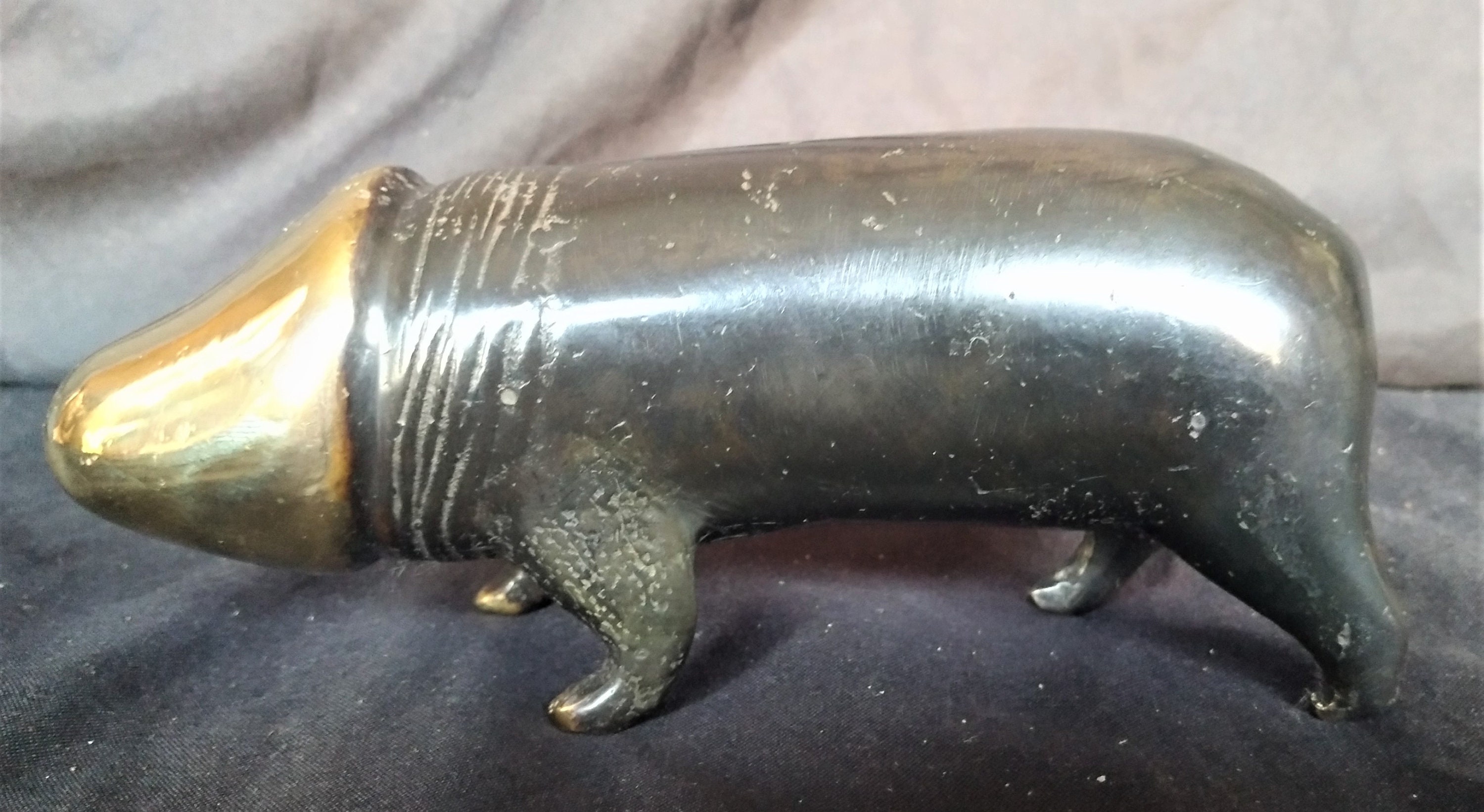 Bronze Penis Sculpture, Erotic Bronze Sculpture, Gold Penis Animal ...