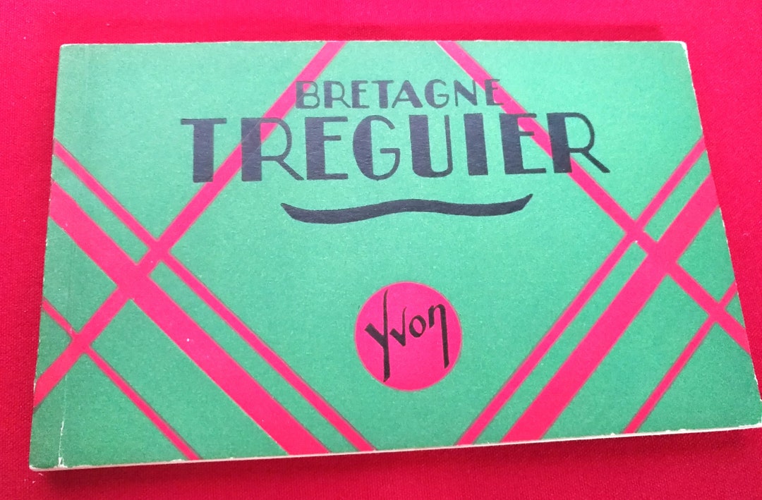 Antique French Booklet With Postcards From Treguier, Brittany. France ...