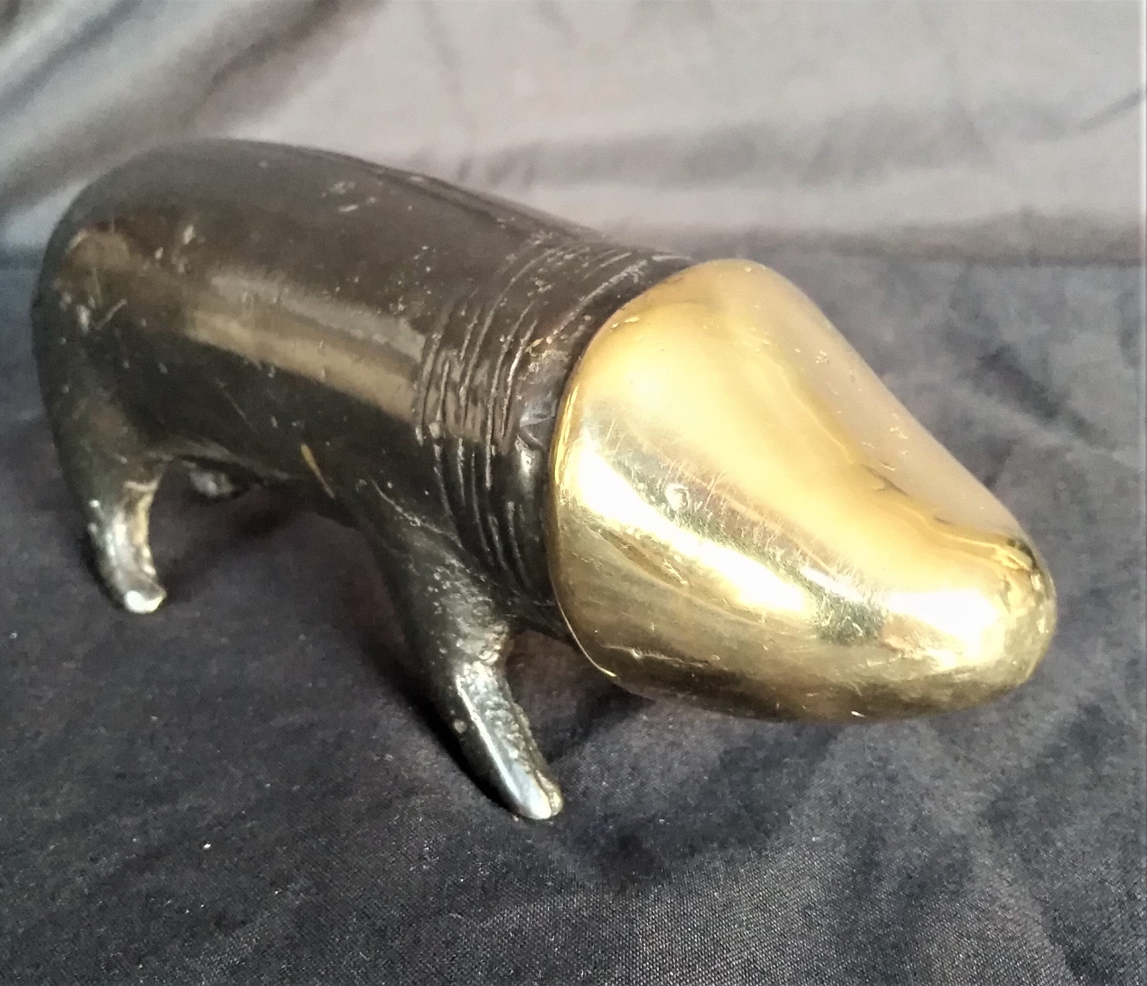 Bronze Penis Sculpture, Erotic Bronze Sculpture, Gold Penis Animal ...
