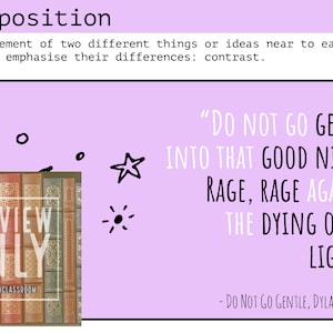 Literary Devices Display Posters; English Secondary Classroom Display ...