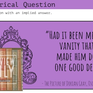 Literary Devices Display Posters English Secondary Classroom Display ...