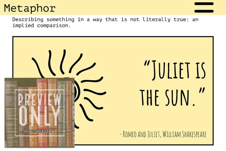 Literary Devices Display Posters; English Secondary Classroom Display ...