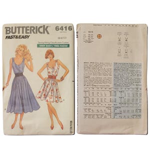 Vintage Butterick Sewing Patterns| Choose From 9 Designs| Sizes 6-8-10 ...