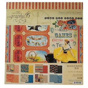 Graphic 45 8x8 Paper Pads - Choose From 9 Different Paper Crafting ...