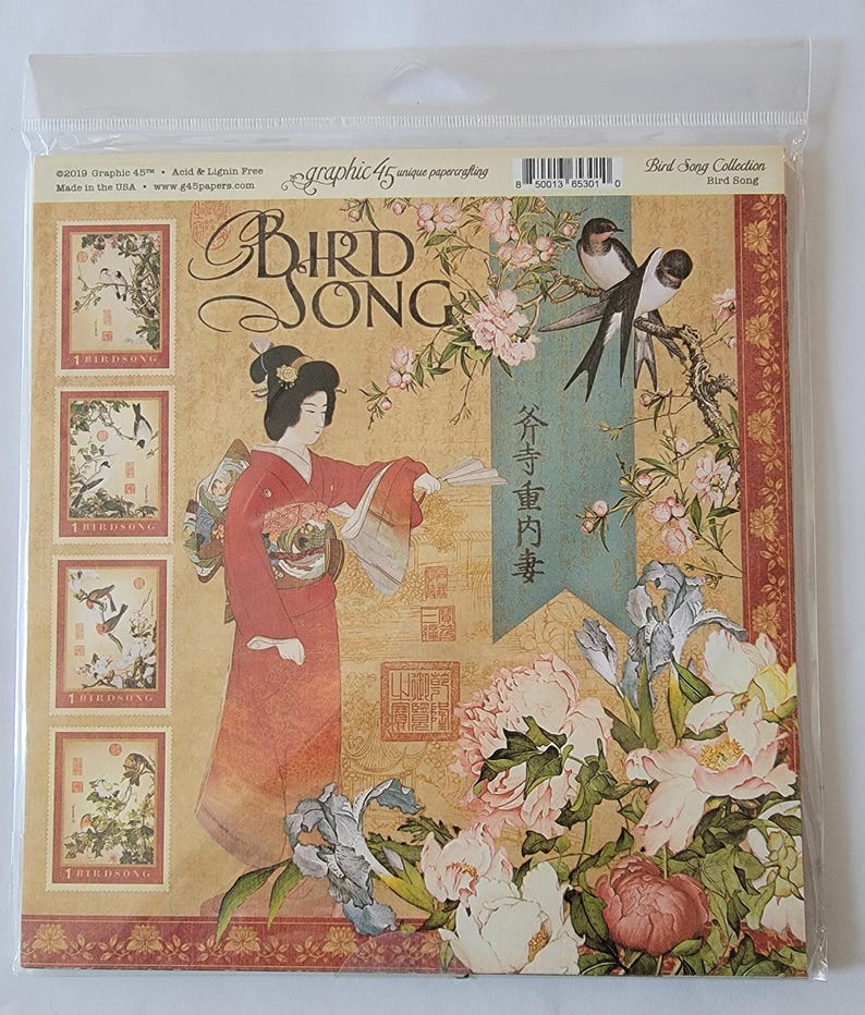 Graphic 45 8x8 Paper Pads - Choose From 9 Different Paper Crafting ...