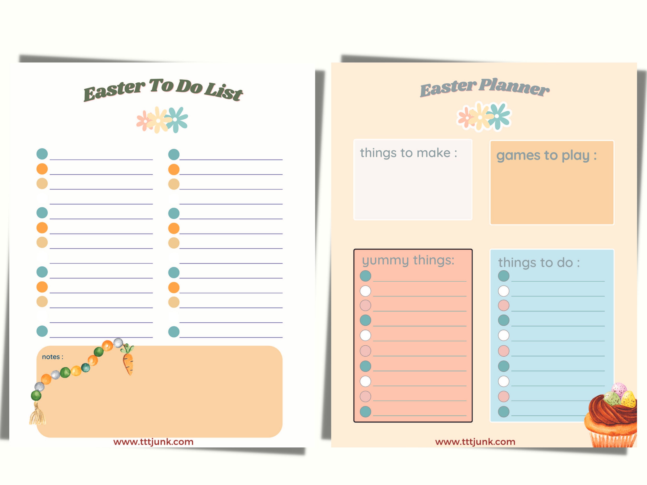 Printable Planner for the Perfect Easter Celebration - Etsy