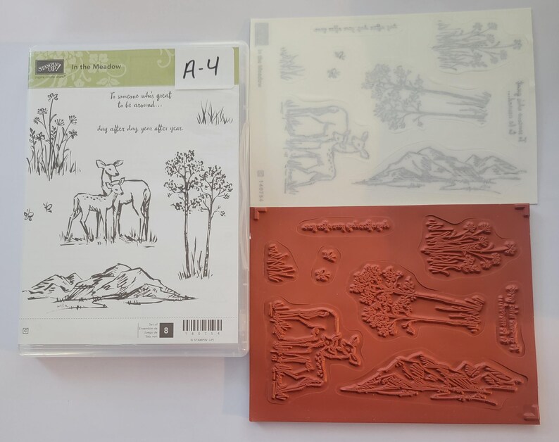 Stampin' Up! Stamp Sets-rubber Stamps, Preowned-new/like New ...