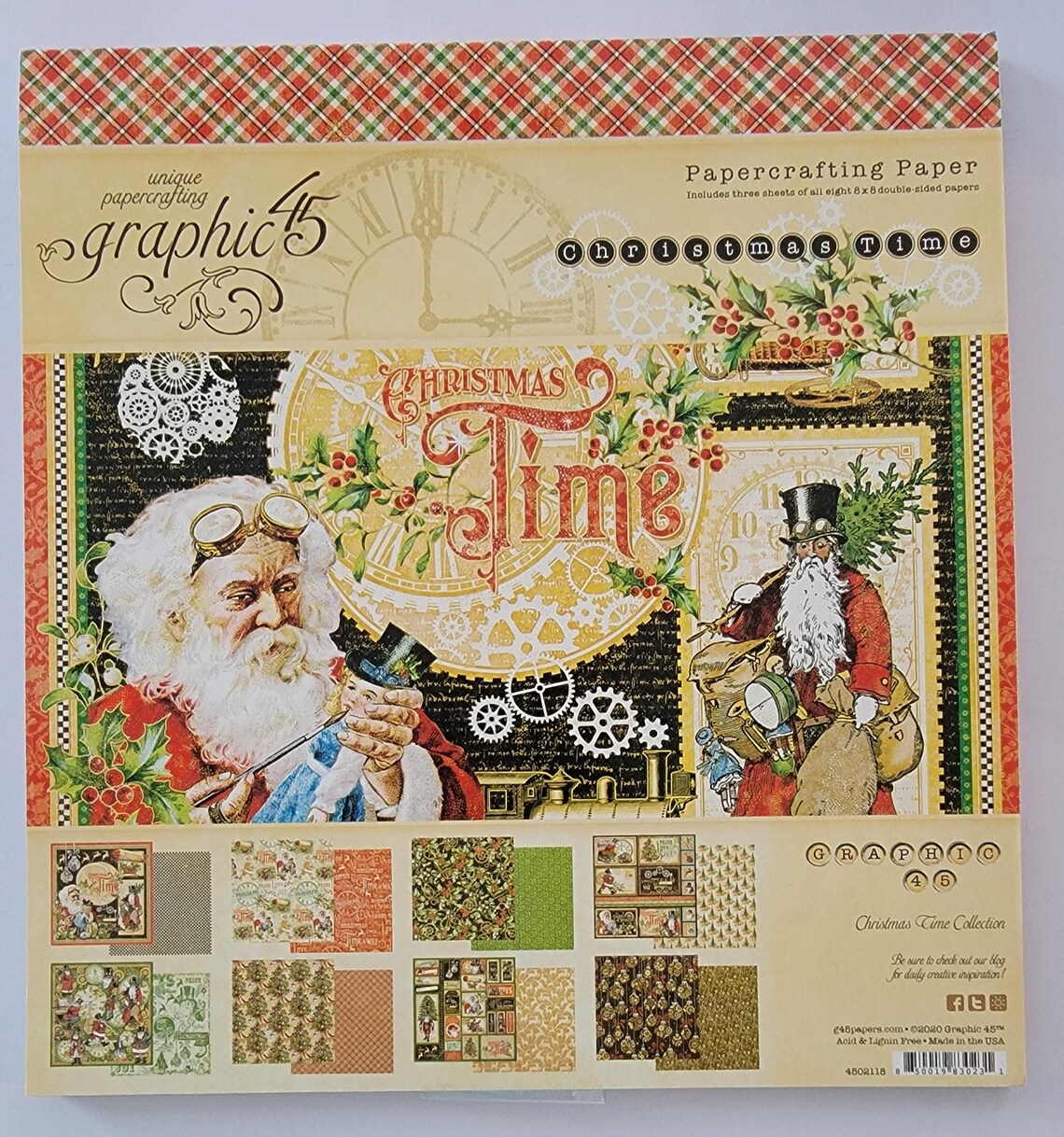 Graphic 45 8x8 Paper Pads - Choose From 9 Different Paper Crafting ...