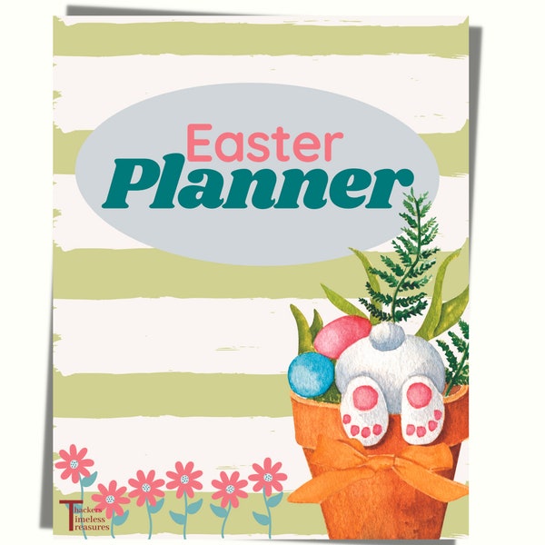 Printable Planner for the Perfect Easter Celebration - Etsy
