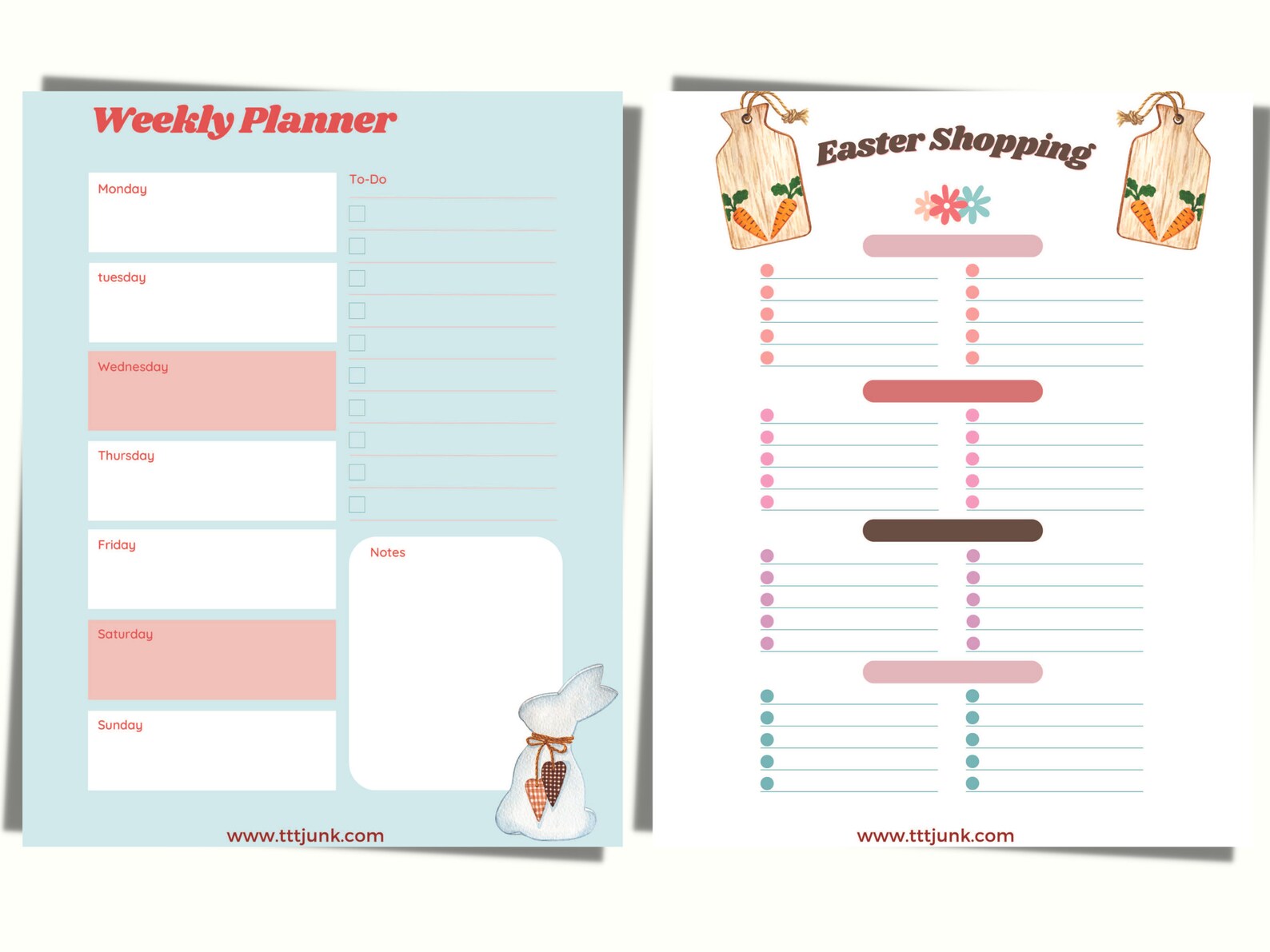 Printable Planner for the Perfect Easter Celebration! - Etsy