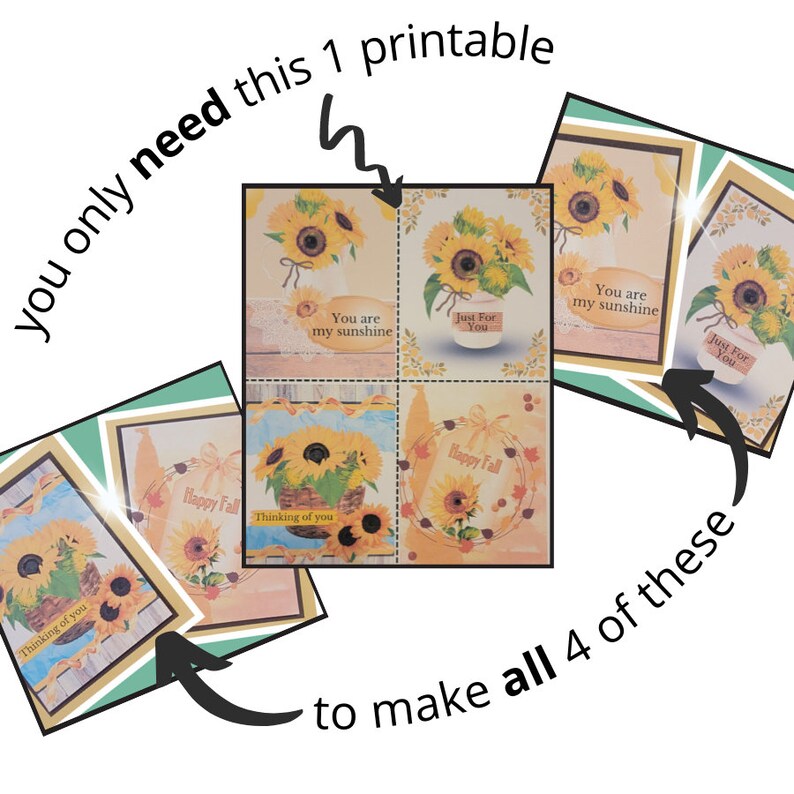 Printable Card Fronts - Etsy