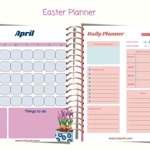 Printable Planner for the Perfect Easter Celebration! - Etsy