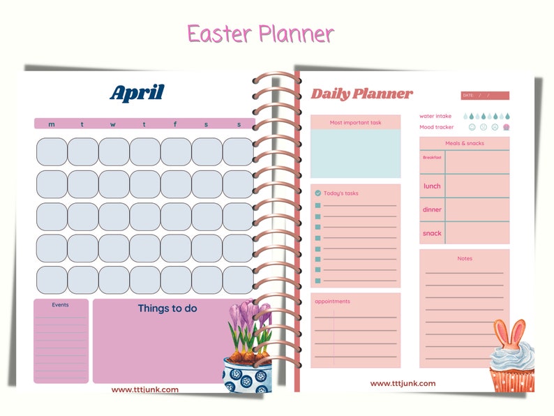 Printable Planner for the Perfect Easter Celebration! - Etsy