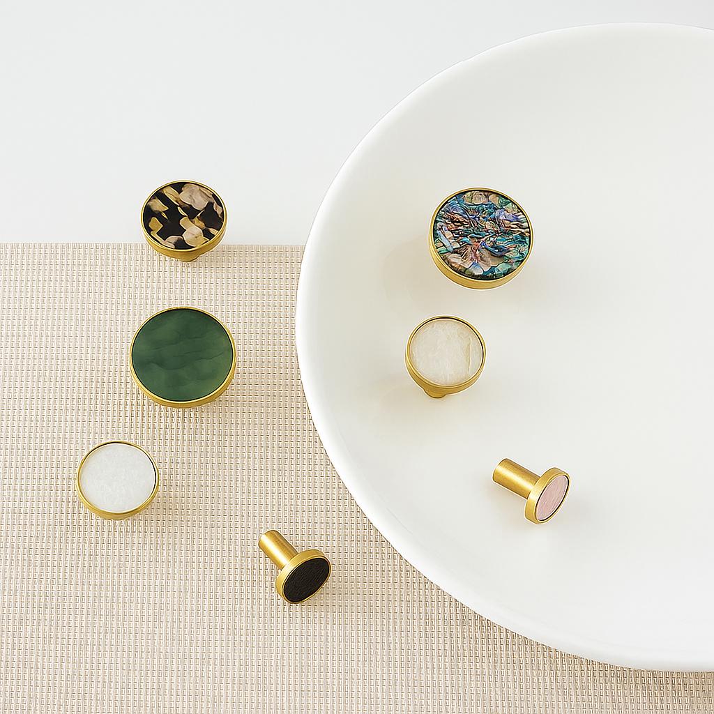 Solid Brass Decorative Coat Rack Wall Mounted Shell White Gold Hooks ...