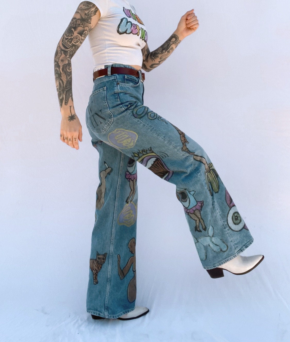 Doodle Pants 02 - Etsy